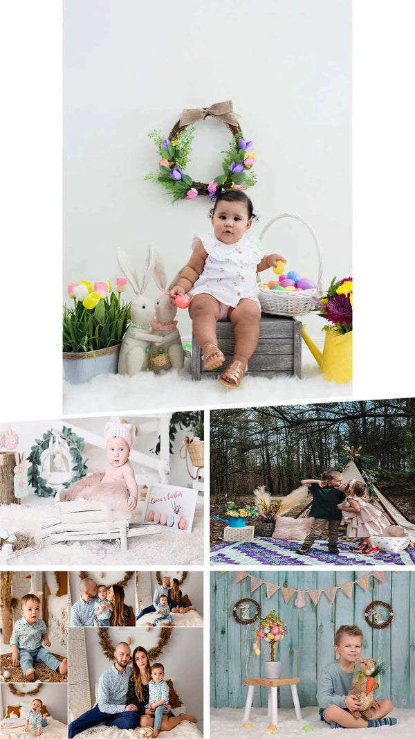 Capturing Easter Joy： Adorable Infant Photos for the Holiday – Gatsby Backdrop