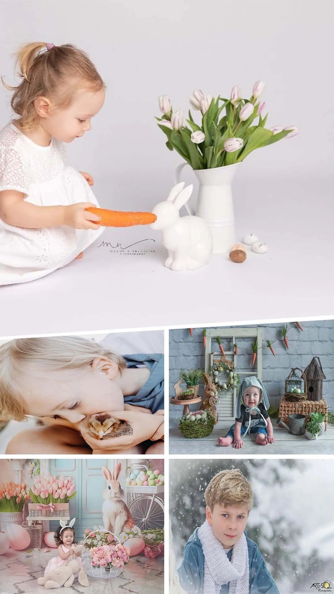 7 affordable easter mini session ideas for children in 2024 – Gatsby ...