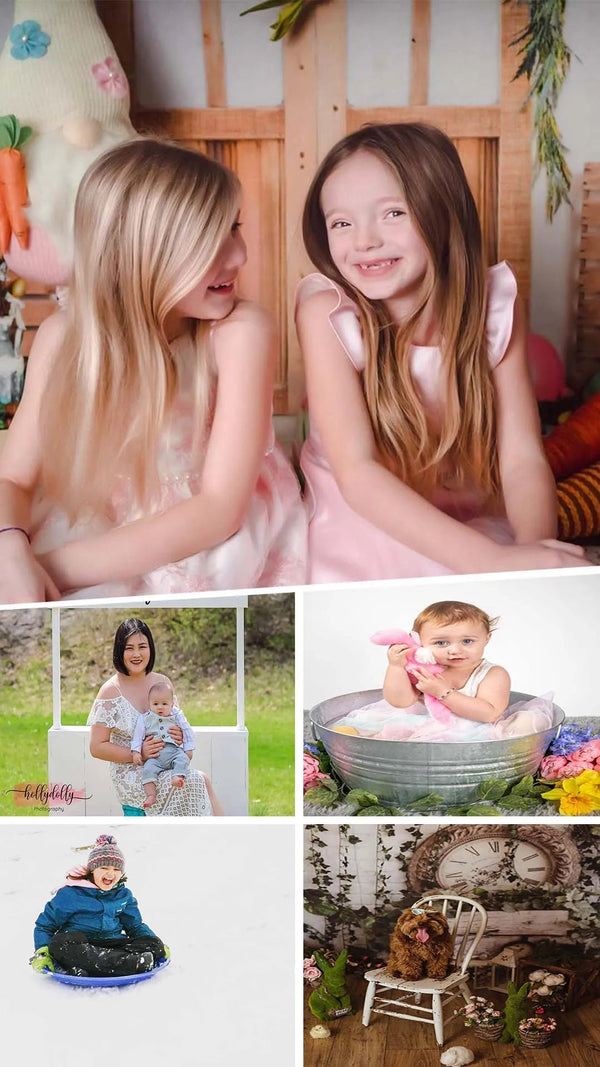 7 awesome easter and spring mini session ideas – Gatsby Backdrop