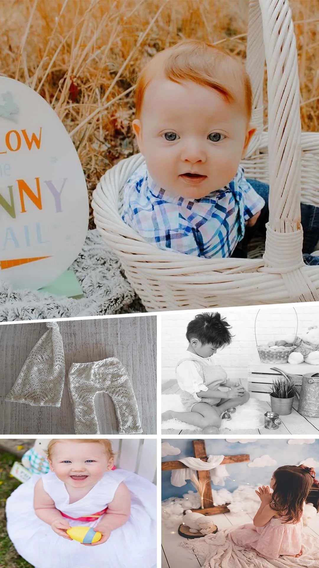 7 awesome easter and spring mini session photo ideas for children in ...