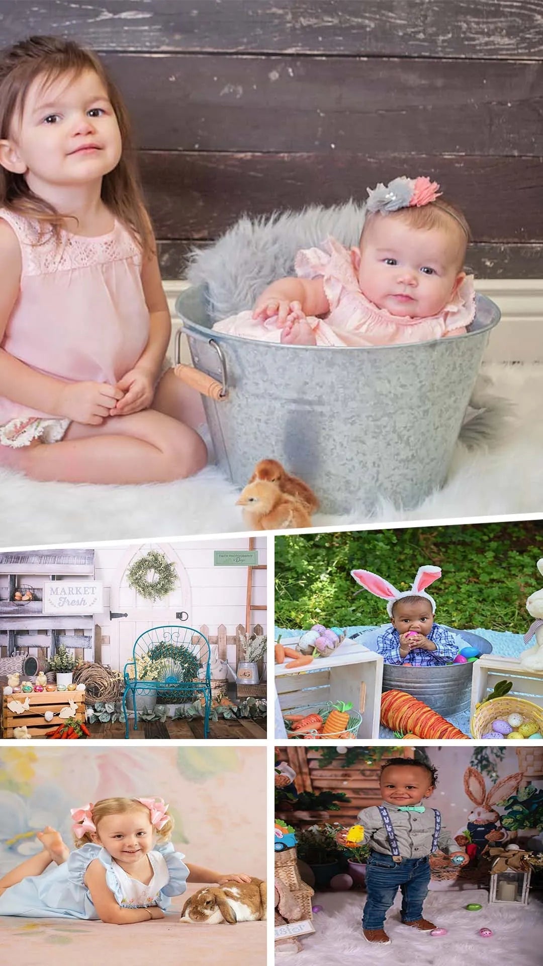7 awesome easter and spring photo backdrops for kids in 2024 – Gatsby ...