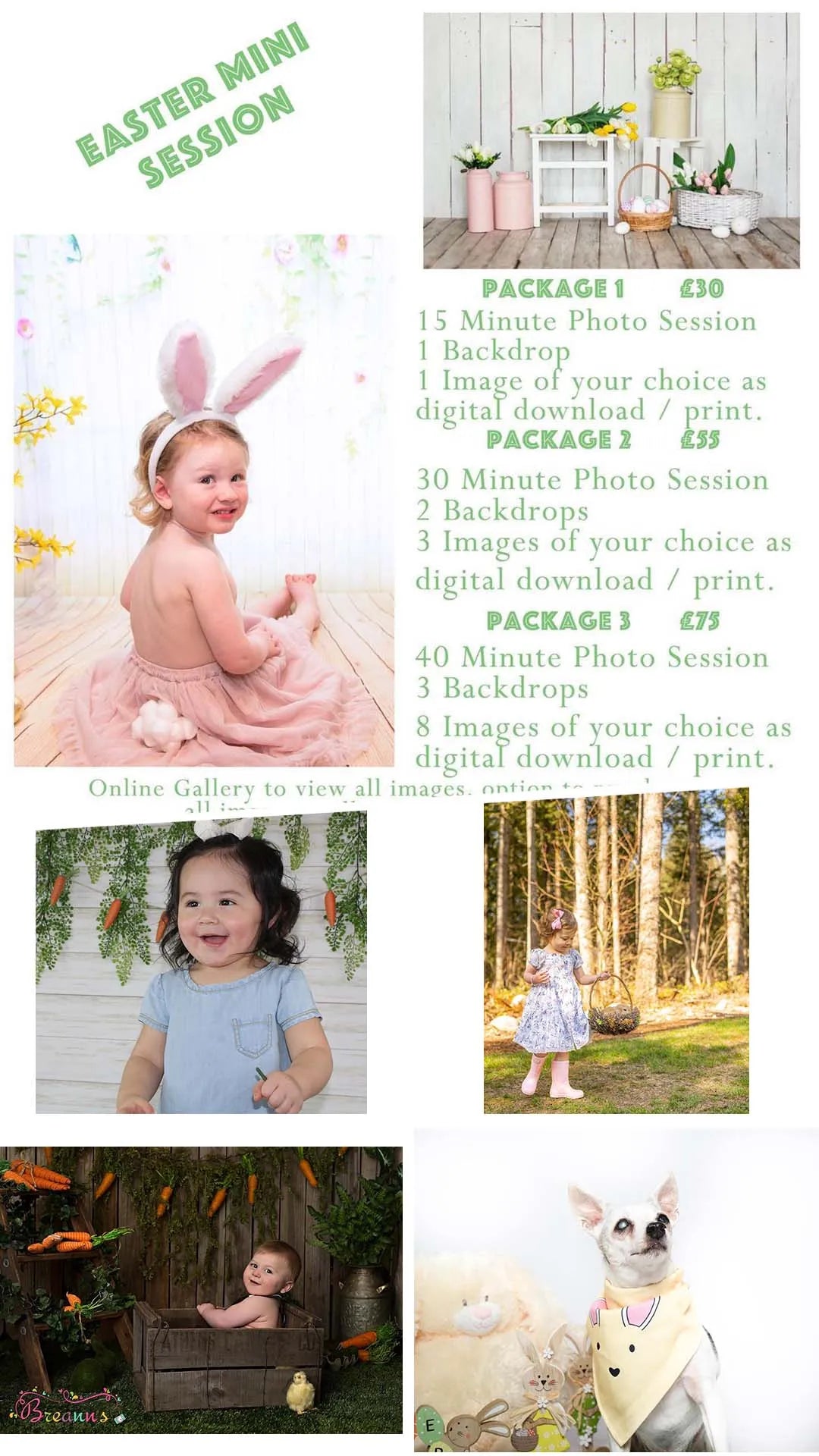 7 awesome easter mini session ideas for children in 2024 – Gatsby Backdrop