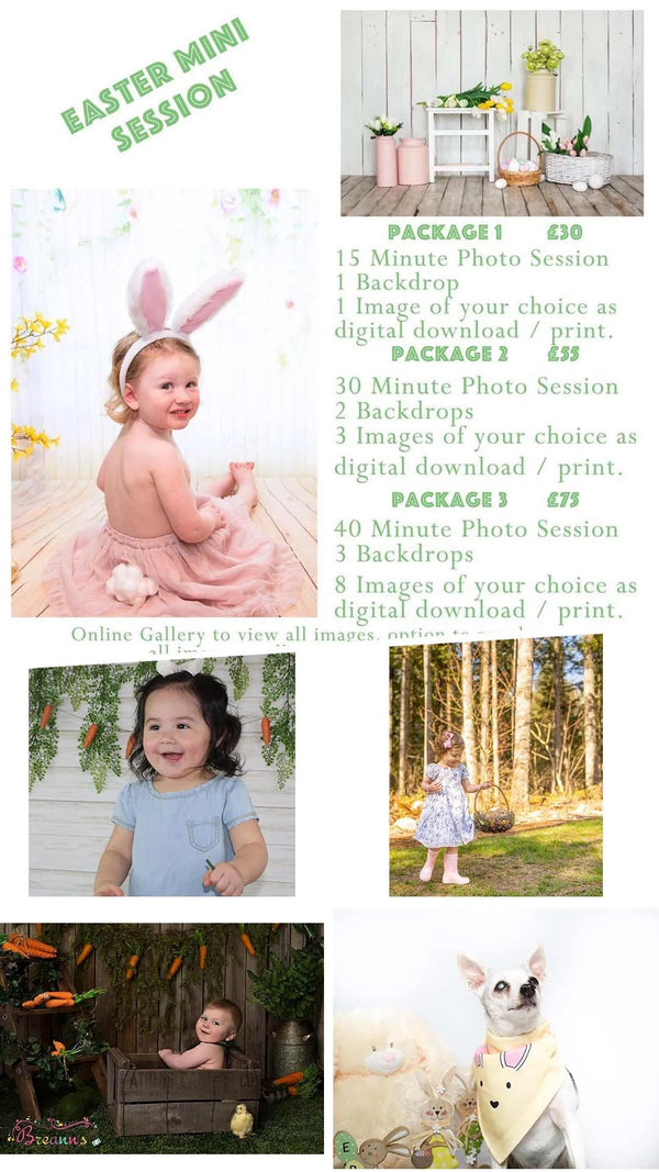7 awesome easter mini session ideas for children in 2024 – Gatsby Backdrop