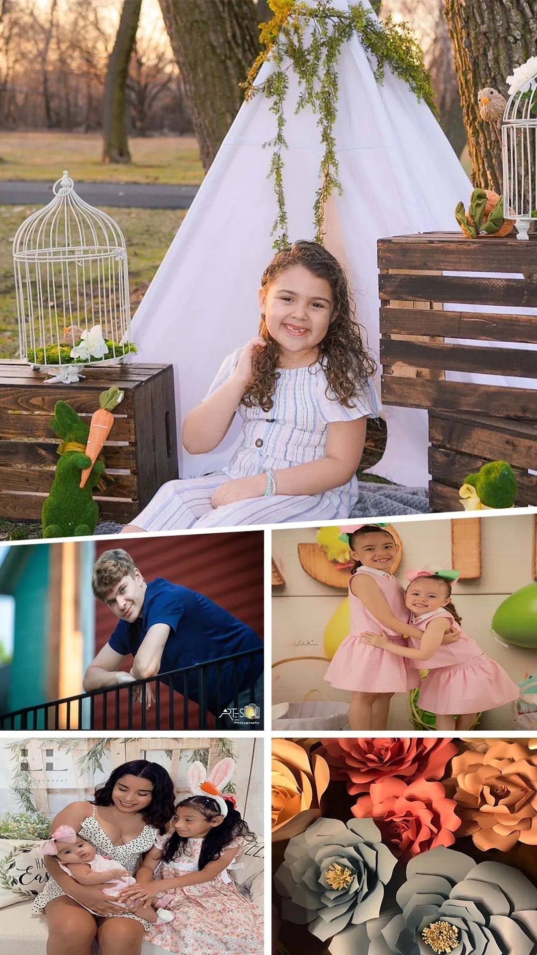 7 awesome easter mini sessions for kids in 2024 – Gatsby Backdrop