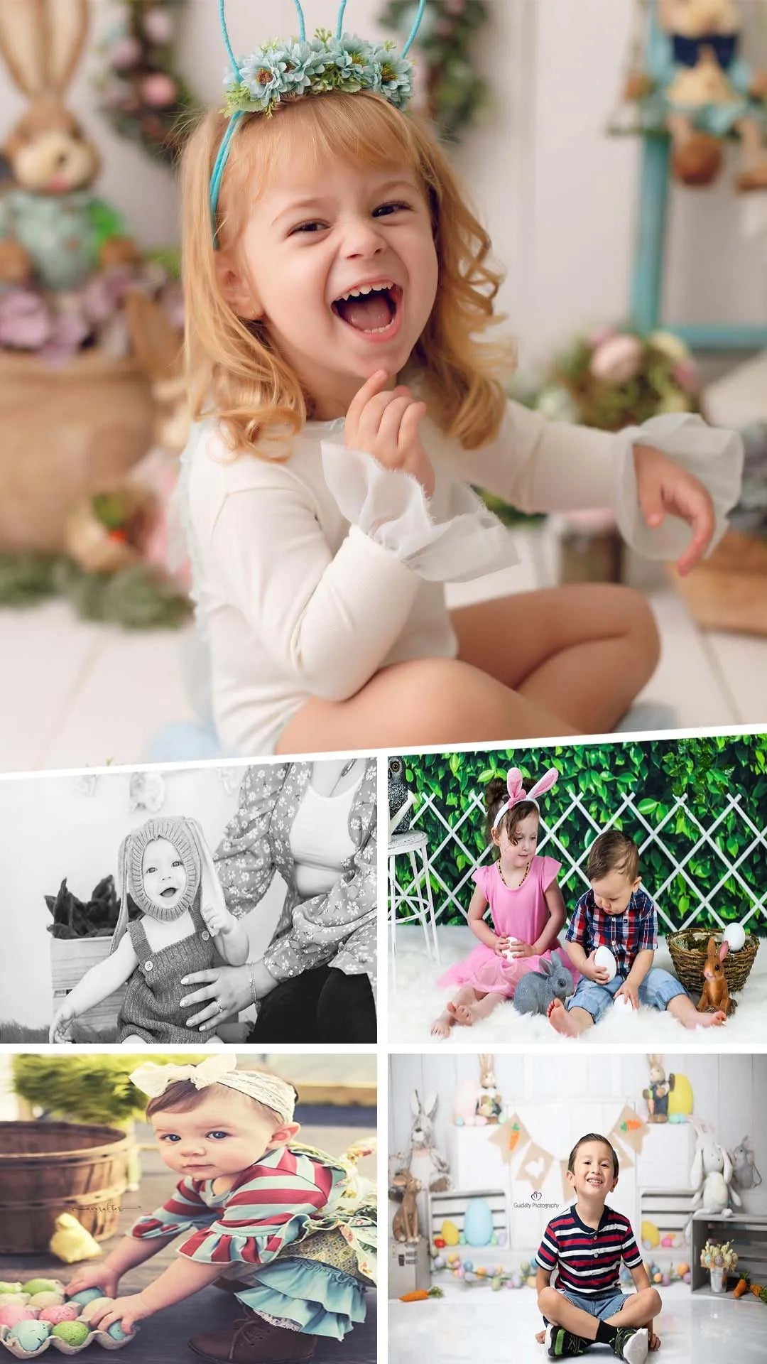 7 awesome easter photo ideas for kids in 2024 – Gatsby Backdrop