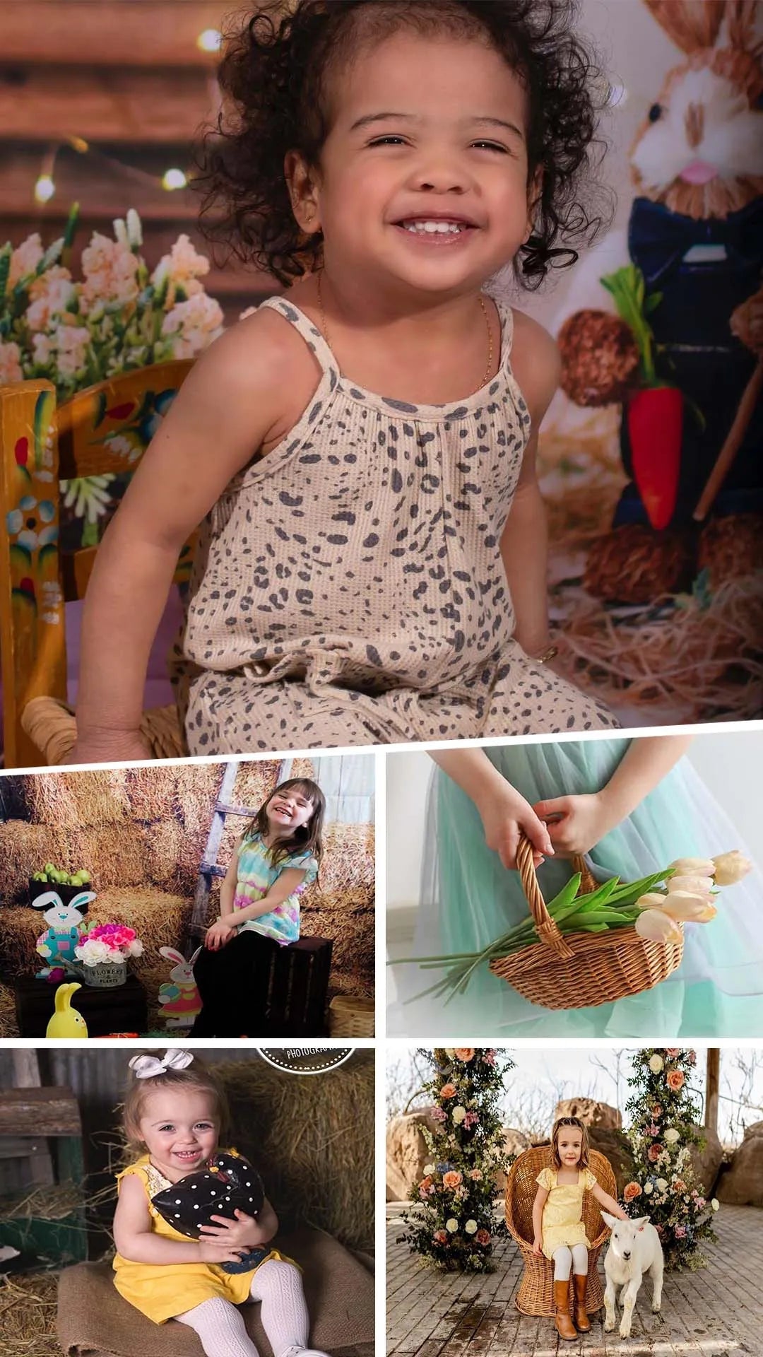 7 awesome easter picture backdrops for girls in 2024 – Gatsby Backdrop