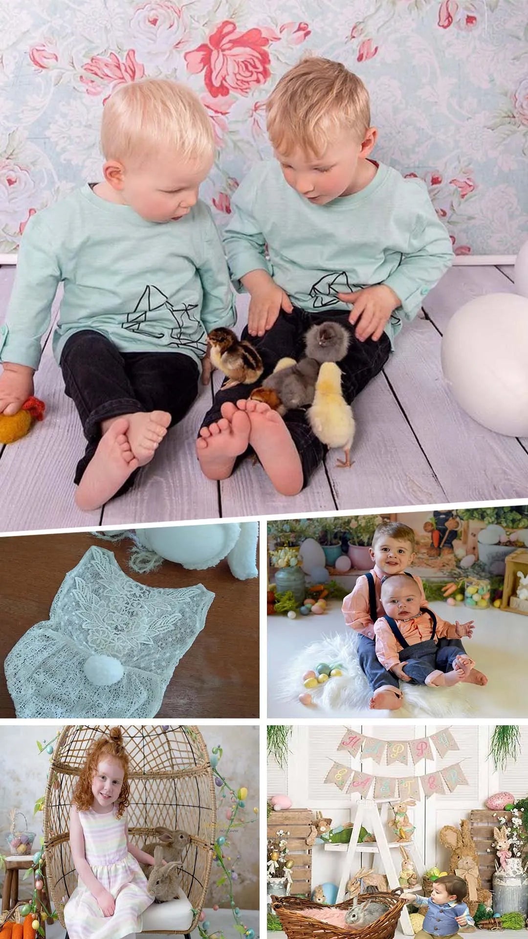 8 affordable easter and spring photoshoot backgrounds for girls in 2024 ...