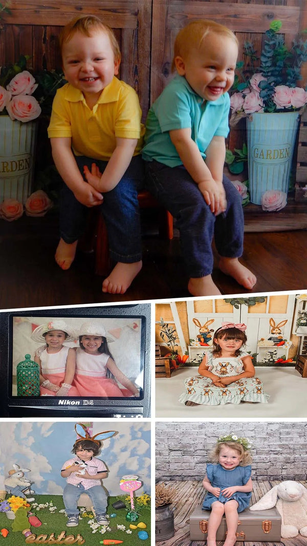 9 affordable funny easter photoshoot backdrops for family in 2024 ...