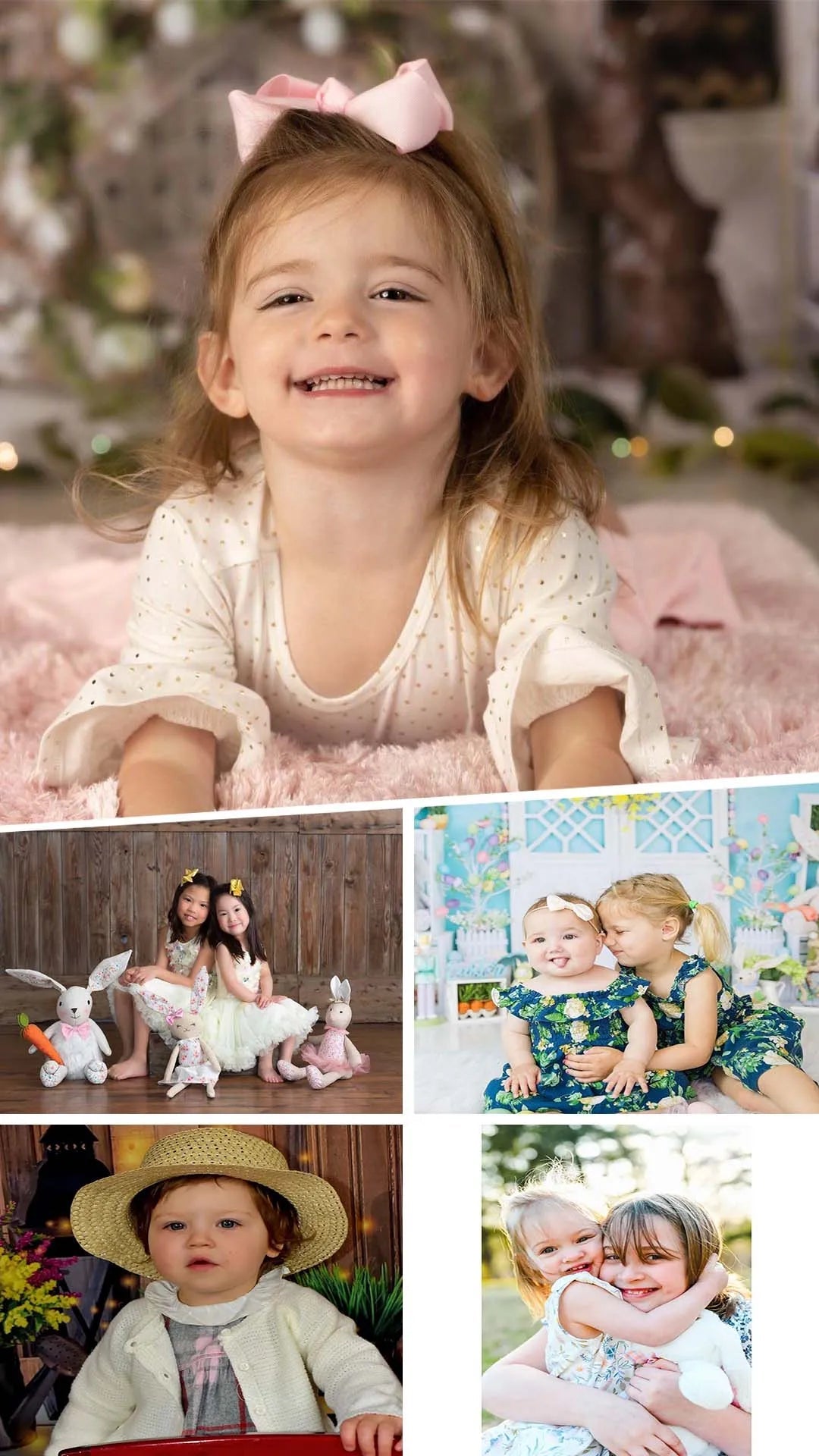 9 tendy easter and spring mini session photoshoot ideas for family in ...
