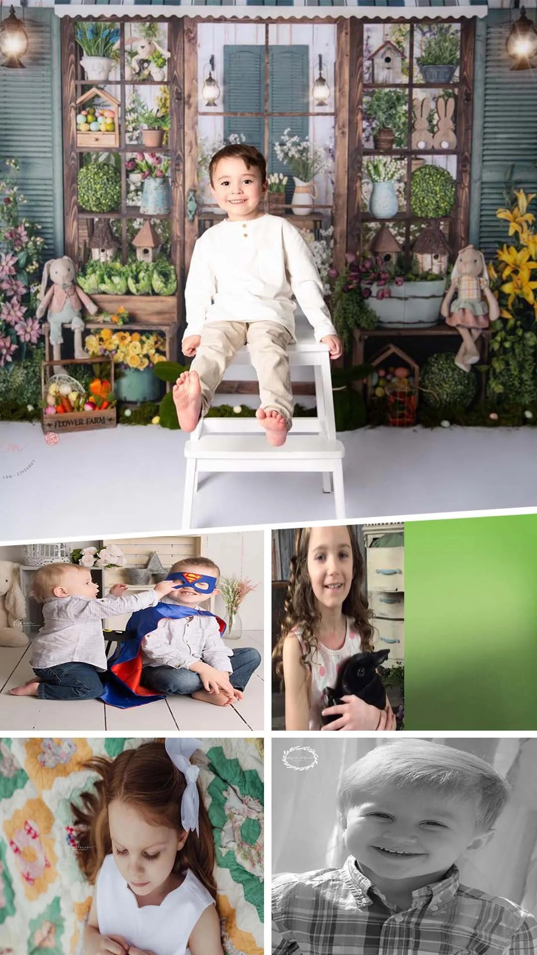 9 unique easter and spring mini session photoshoot ideas for family in ...