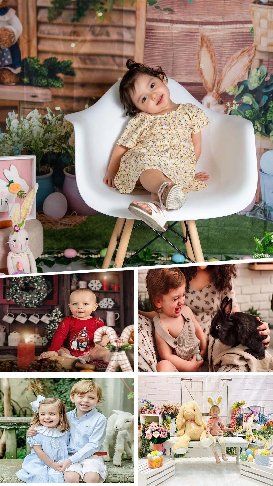 Blooming Beauty： A Spring Easter Photography Backdrop – Gatsby Backdrop
