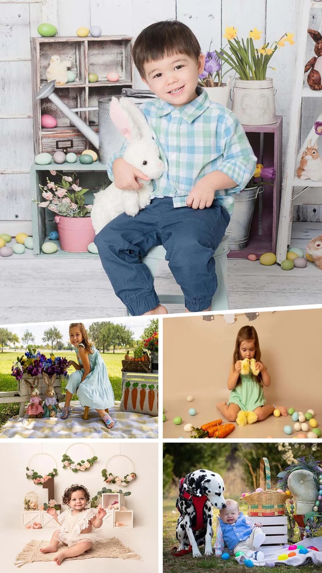 Blossoming Beauty： Stunning Easter Portrait Ideas – Gatsby Backdrop