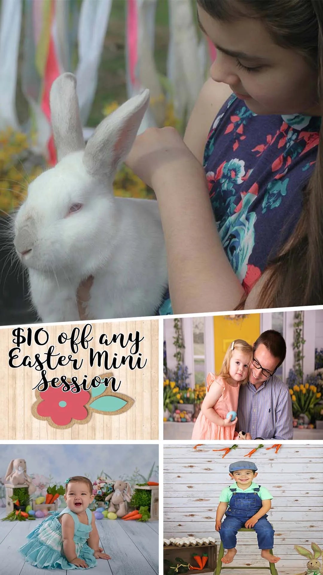 Enchanting Easter Portraits： How to Use Spring Flowers in Kids ...