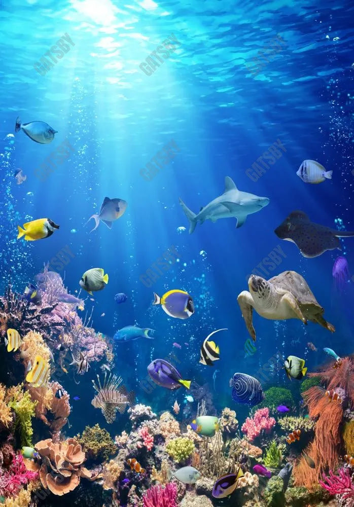 Gatsby Under The Sea Photography Backdrop Gbsx-00350 – Gatsby Backdrop