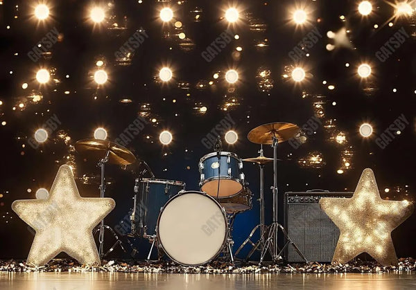 Music Star Stage Backdrop – Gatsby Backdrop